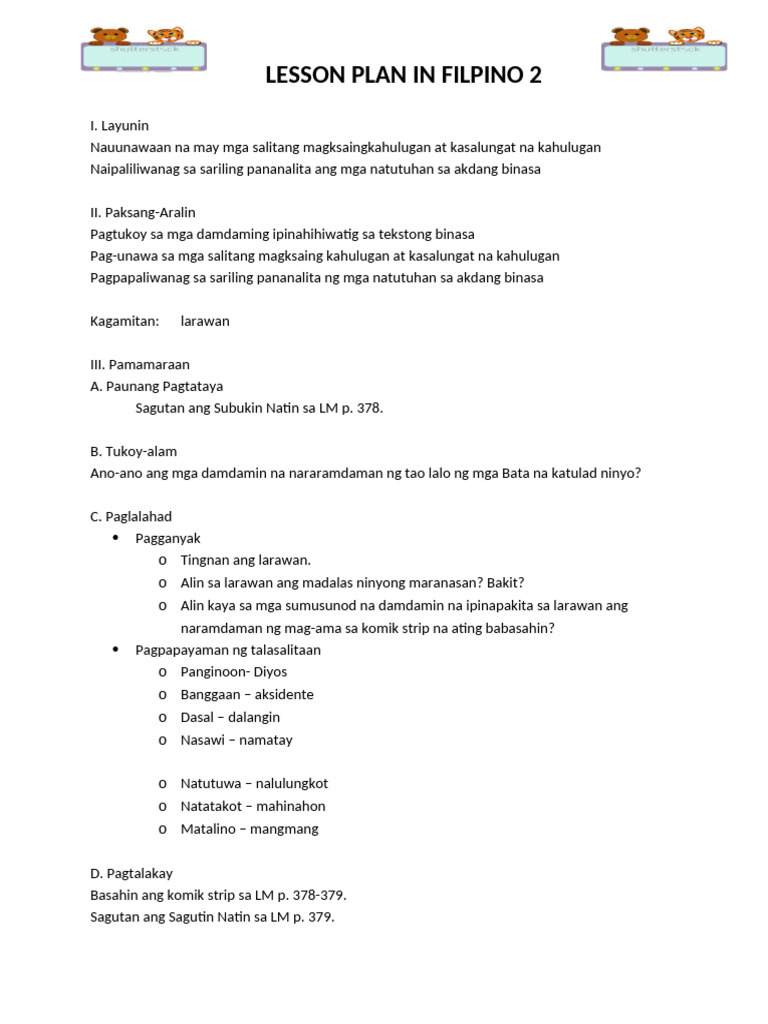 Grade 2 Filipino Q4 | PDF