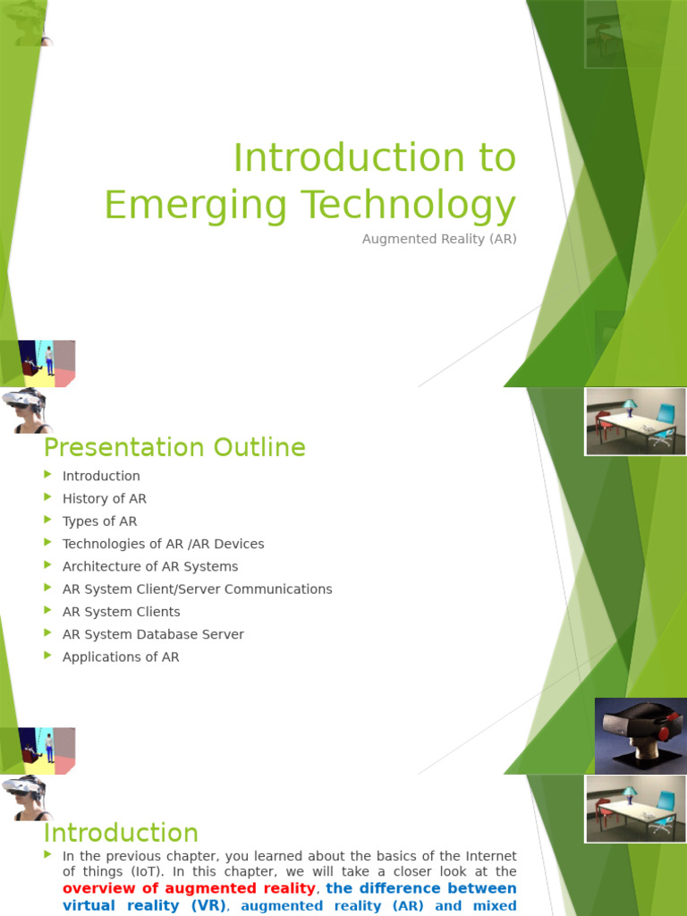 Chapter 5-Augmented Reality - For Extension | PDF | Augmented Reality | Virtual Reality