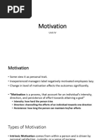 Motivation Theories - Faiza Nadeem | PDF | Motivation | Motivational