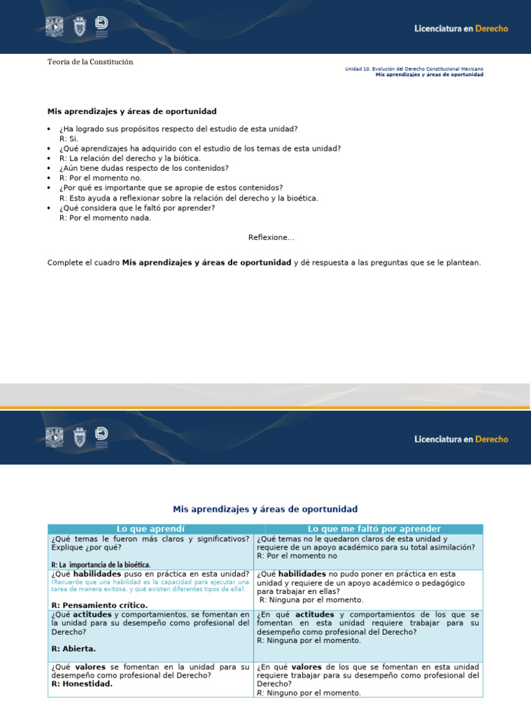 Cuadro Af U10 | PDF | Aprendizaje | Cognición