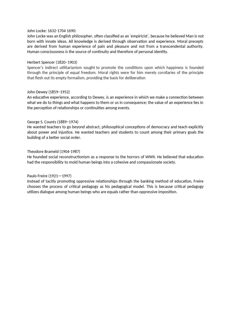 prof ed 3 | PDF | John Dewey | Experience