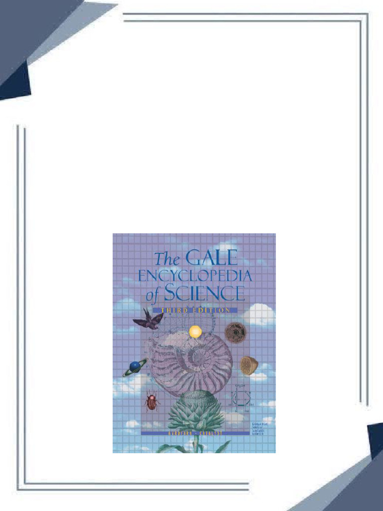 The Gale Encyclopedia of Science 3rd ed Edition Mcgrath K.A. (Ed ...