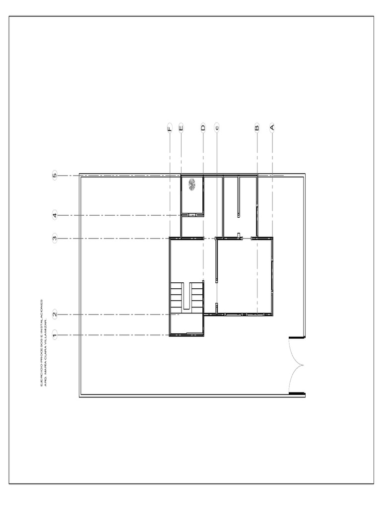 Planta Estructural 2do Piso-Layout2 | PDF