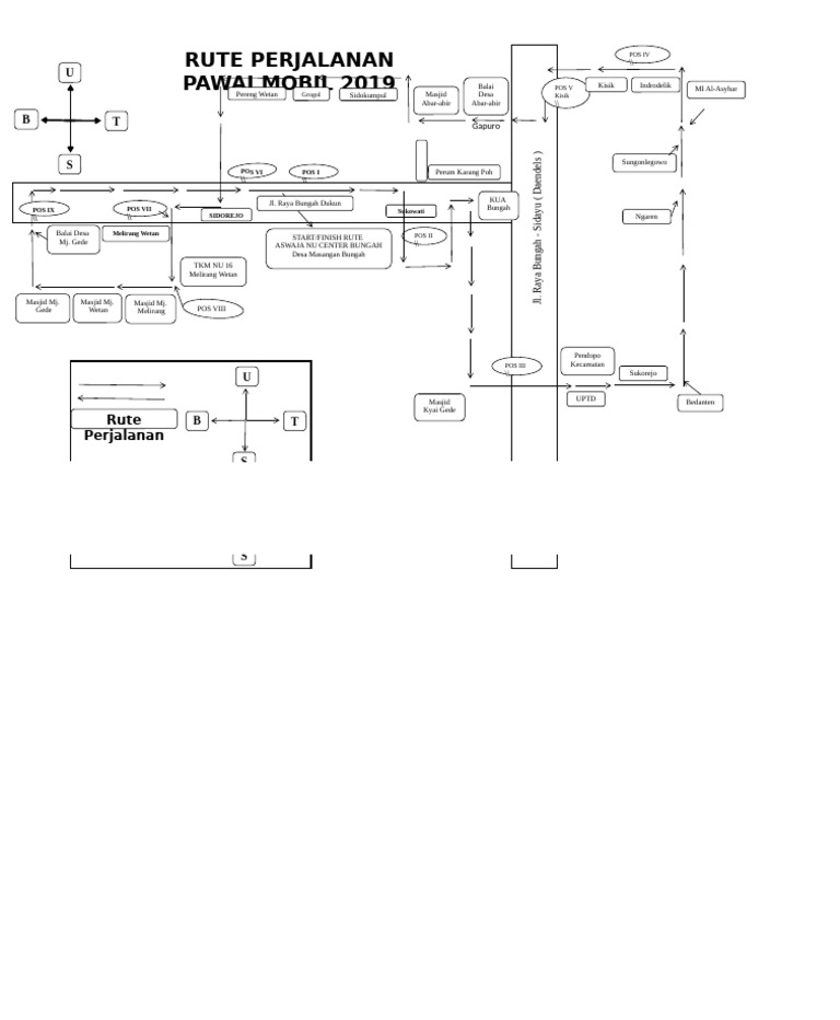 Rute Pawai Harlah Nu | PDF