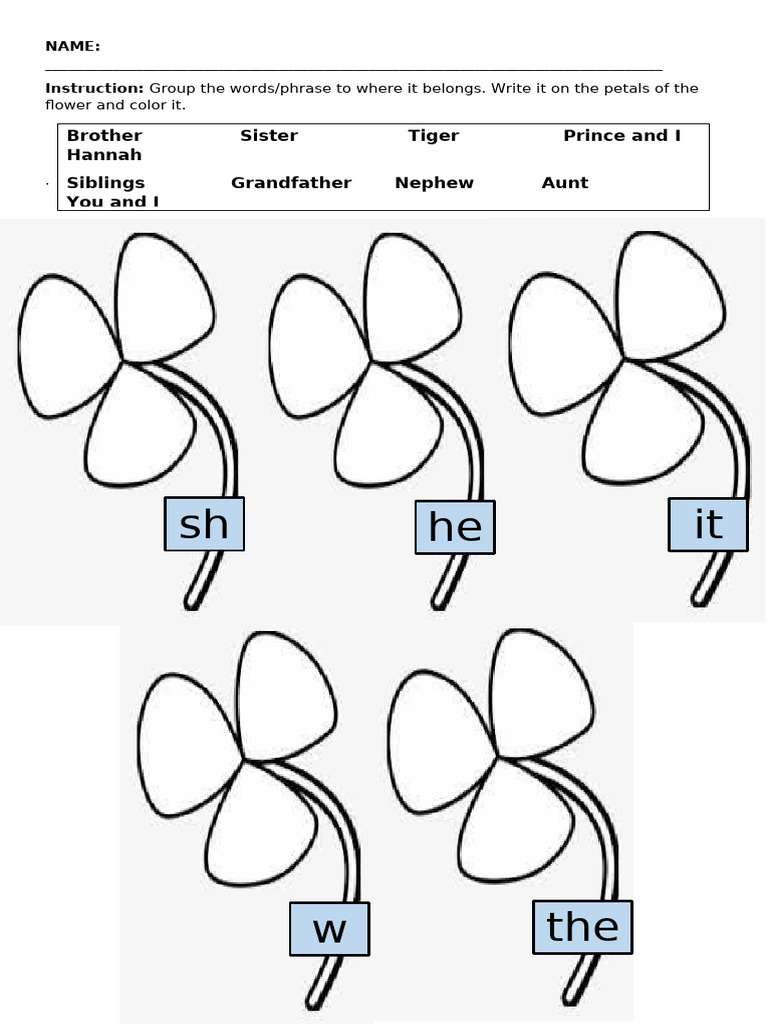 Mini Task 1 - Answer Sheet | PDF