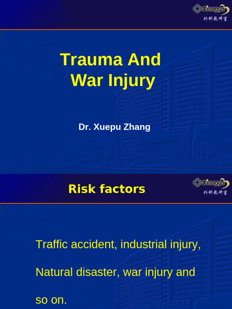 Trauma and Injury Classification Guide | PDF | Adrenal Gland | Kidney