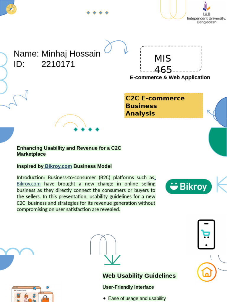 Minhaj Sadaf Presentation | PDF | Usability | Business