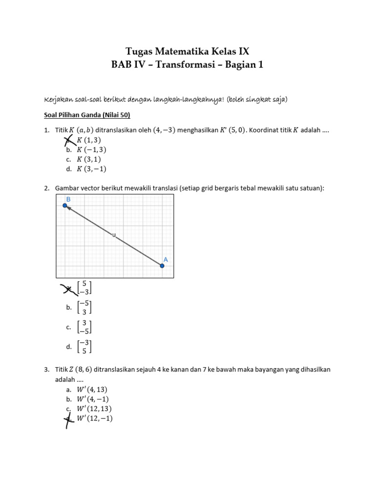 9.4 - Tugas Transformasi Part 1 | PDF
