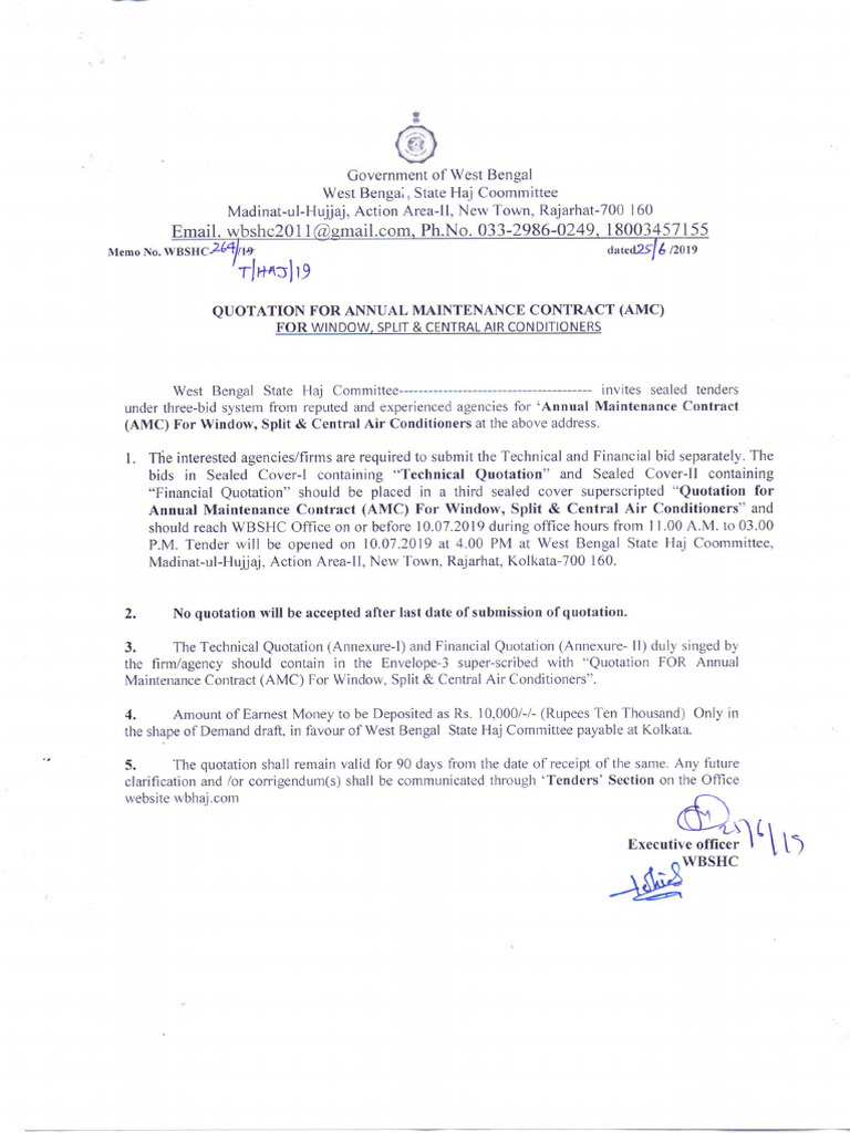 AMC For AC | PDF