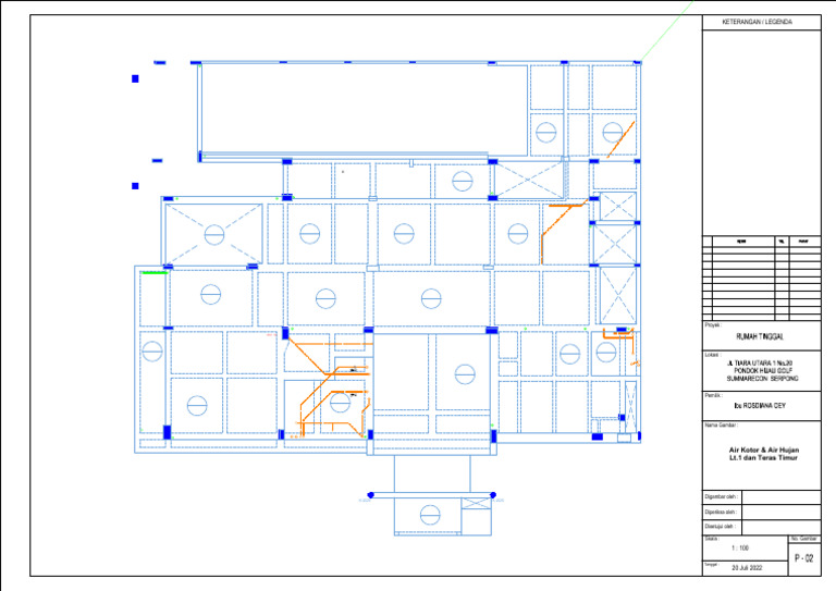 Design Balok Kolom - Ditumpuk 20220720 (As C5 K5B jadi K5A)-Model | PDF