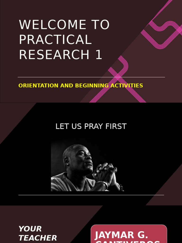 Introductory Activities For Practical Research 1 | PDF