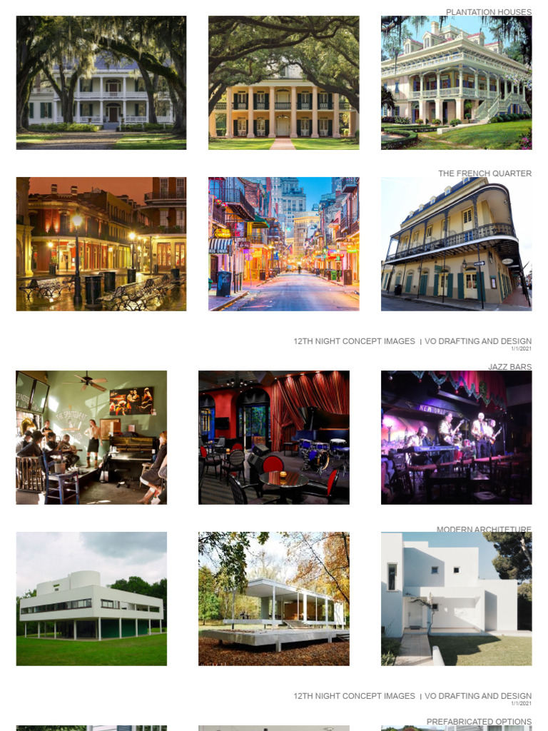 Twelfth Night Musical - Set Design Concept Book | PDF