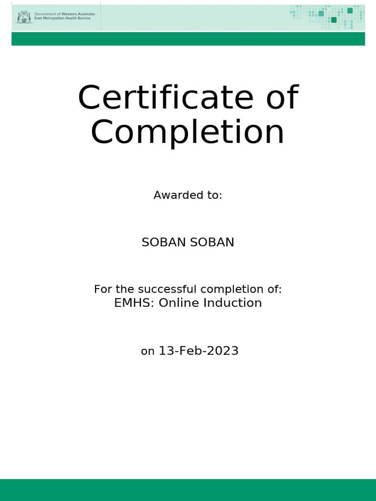 Certificate Export 1676616644903 | PDF