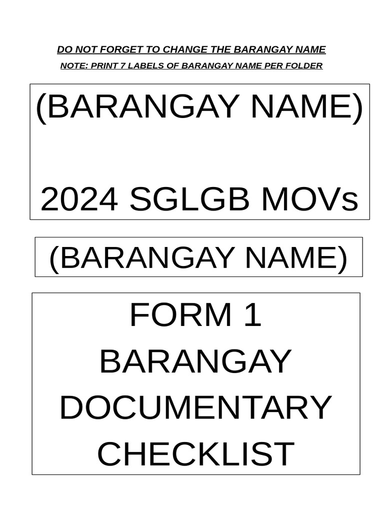 2024 SGLGB Editable Print Labels | PDF