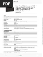 Schneider Electric - Easy-Harmony-ET6 - HMIET6400 | PDF | Touchscreen | Computing