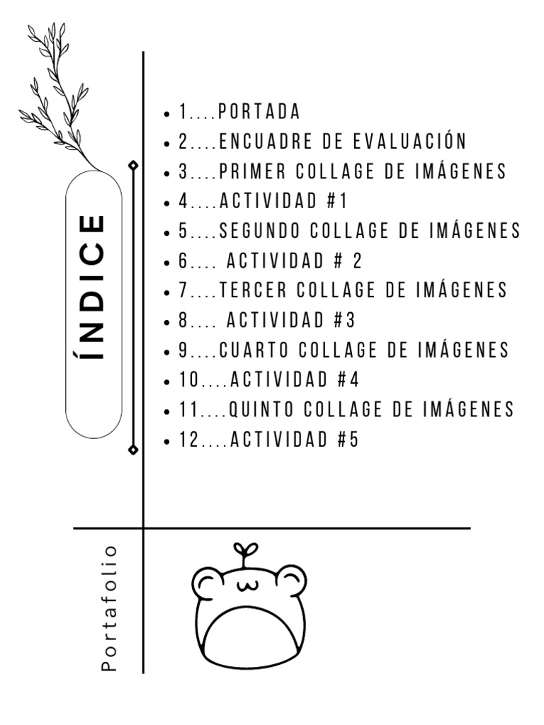 Índice Líneas Minimalista Blanco y Negro - 20250302 - 184655 - 0000 | PDF