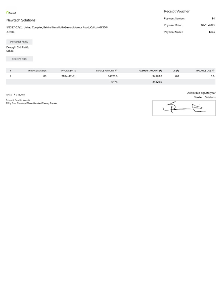 80-Payment In-Devagiri CMI Public | PDF