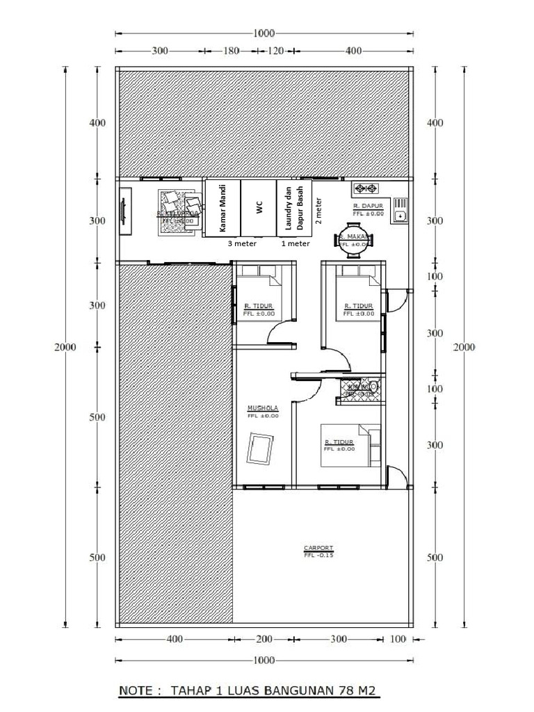 Denah Rerbaru Rev | PDF