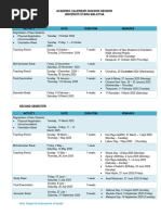 Academic Calendar 2025 2026 English Version | PDF | Academic Term ...