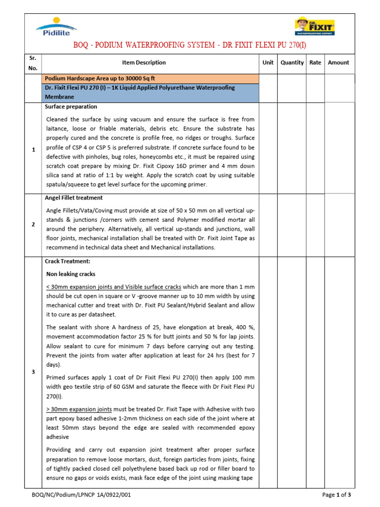 6618fb3535d43 63344dd6b3eae Boq NC Podium Waterproofing Hardscape Upto 30000 SFT PDF | PDF ...