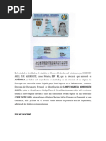 Ejemplo de Autentica de Dpi | PDF | Derecho | Novela negra, policíaca y suspenso