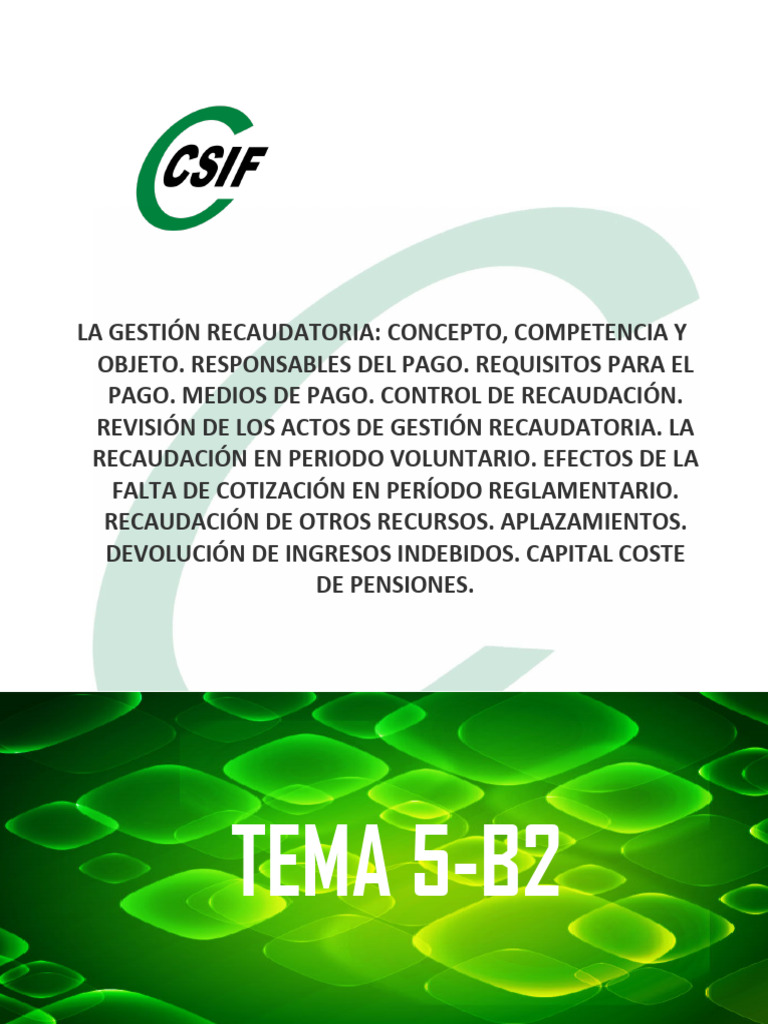 Tema 5 B2 | PDF | Pagos | Bancos