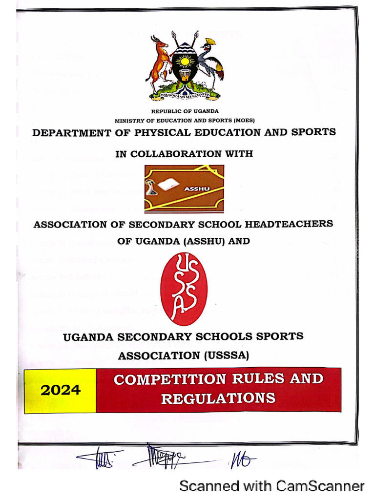 2024 Usssa Signed Rules and Regulation | PDF