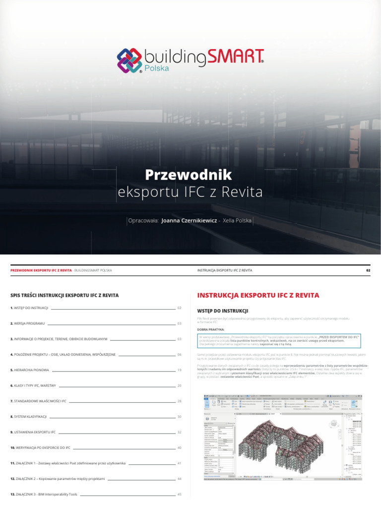 Przewodnik Eksportu IFC Z Revit | PDF
