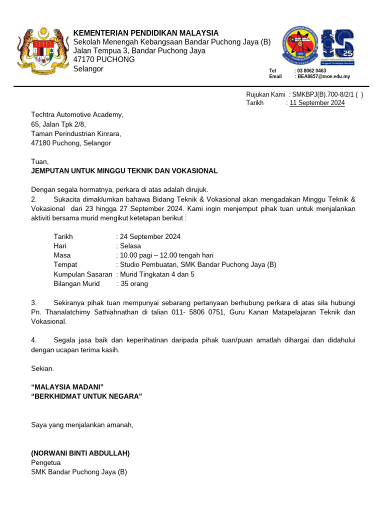 Surat Jemputan | PDF