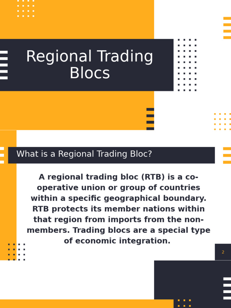 10 +Regional+Trading+Blocs | PDF | Free Trade Area | Economies