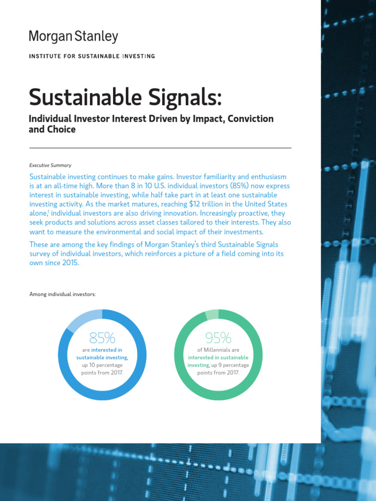 2.7 Sustainable Signals | PDF | Investing | Sustainability