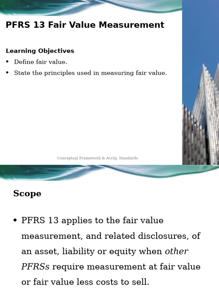 PFRS+13 Fair+value+measurement | PDF