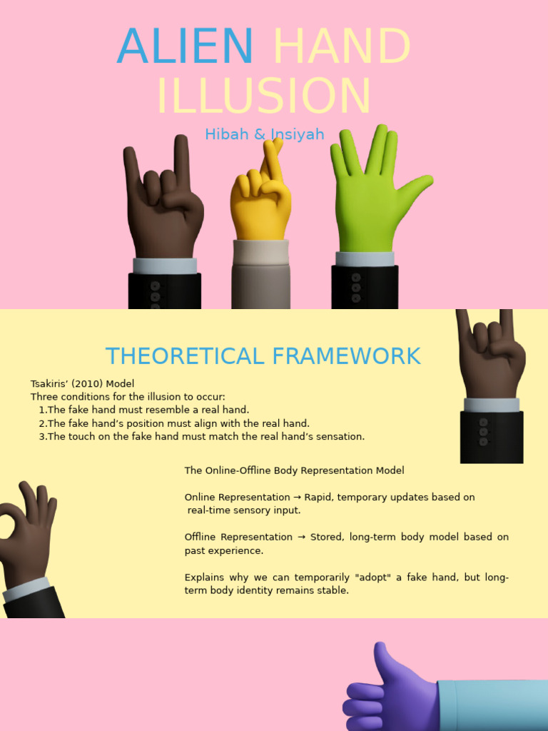 Exploring the Rubber Hand Illusion | PDF | Perception | Illusion