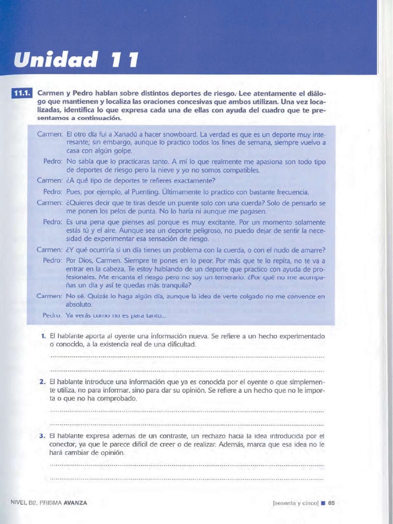 Repaso Oraciones Concesivas | PDF