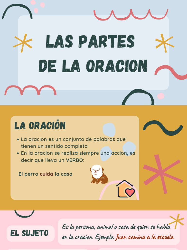 Subject-Verb Agreement Educational Presentation in Colorful Playful Style | PDF