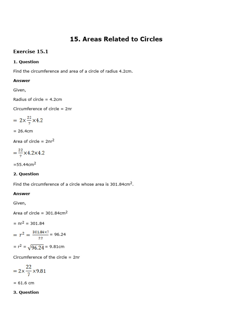 selfstudys_com_file (18) | PDF | Circle | Area