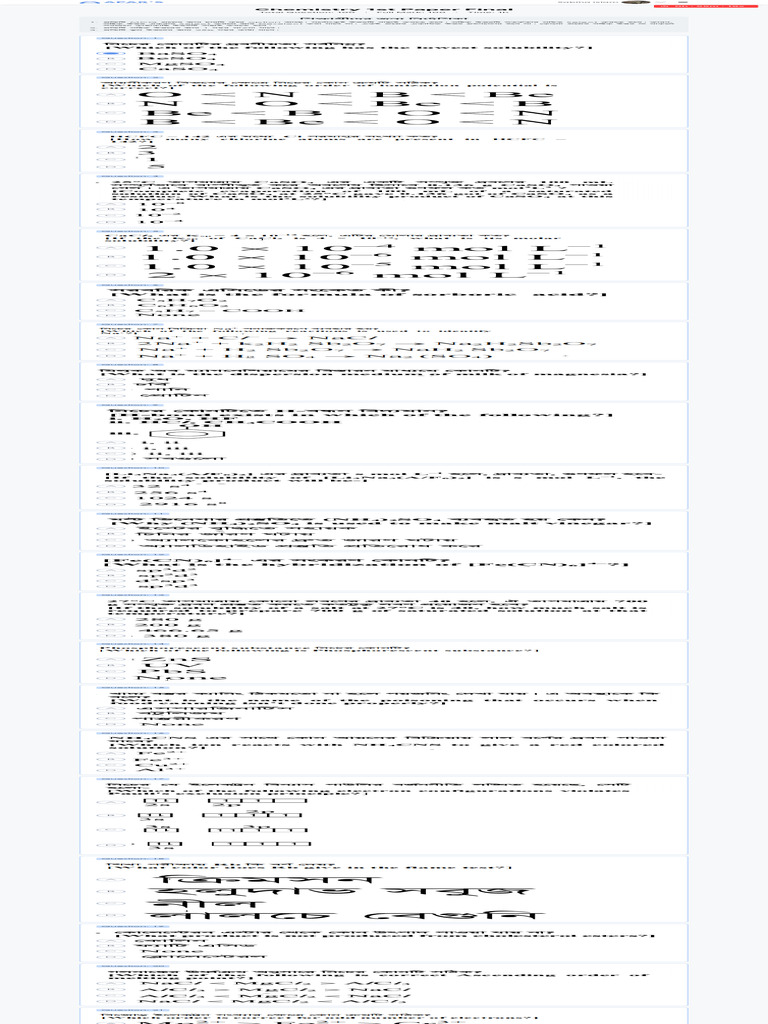 ACS Exam System | PDF