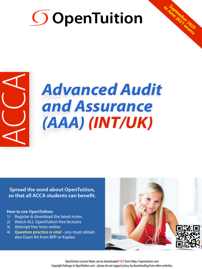 Acca Aaa s20 Notes | PDF | Audit | Corporate Governance