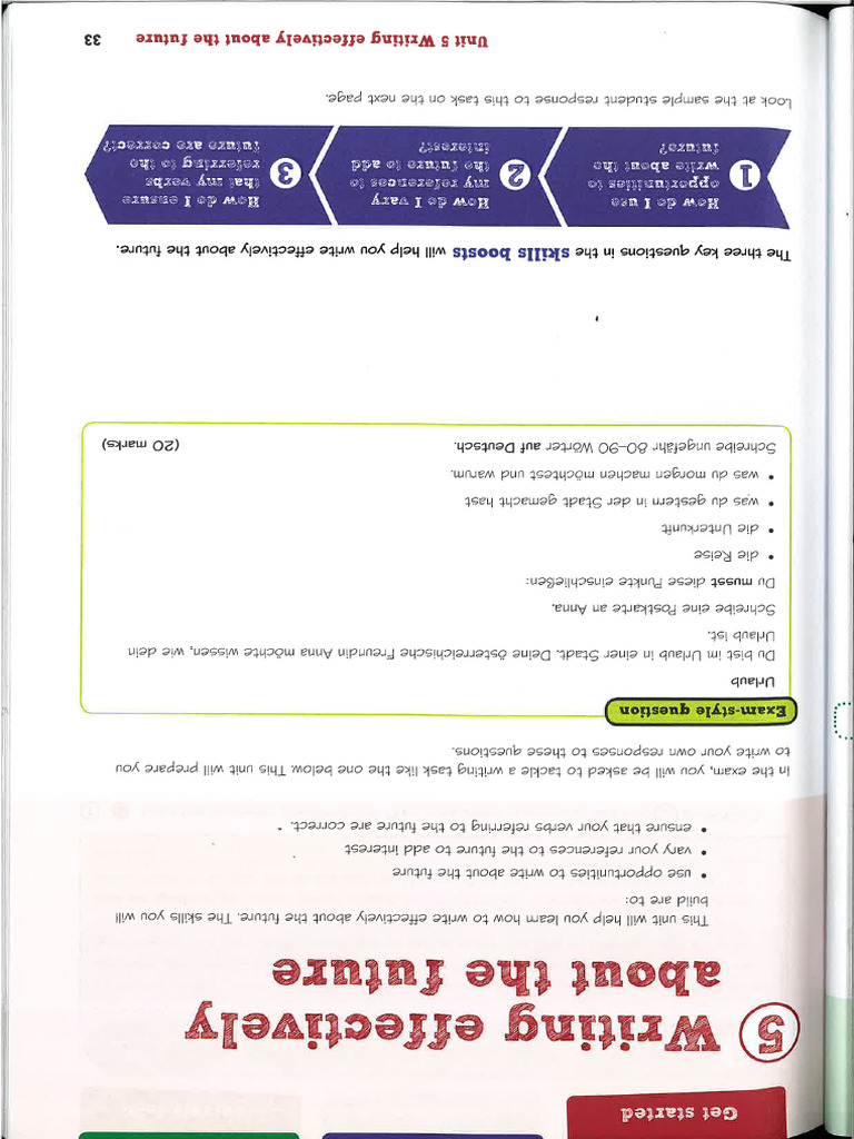 Future Writing 1 HW | PDF