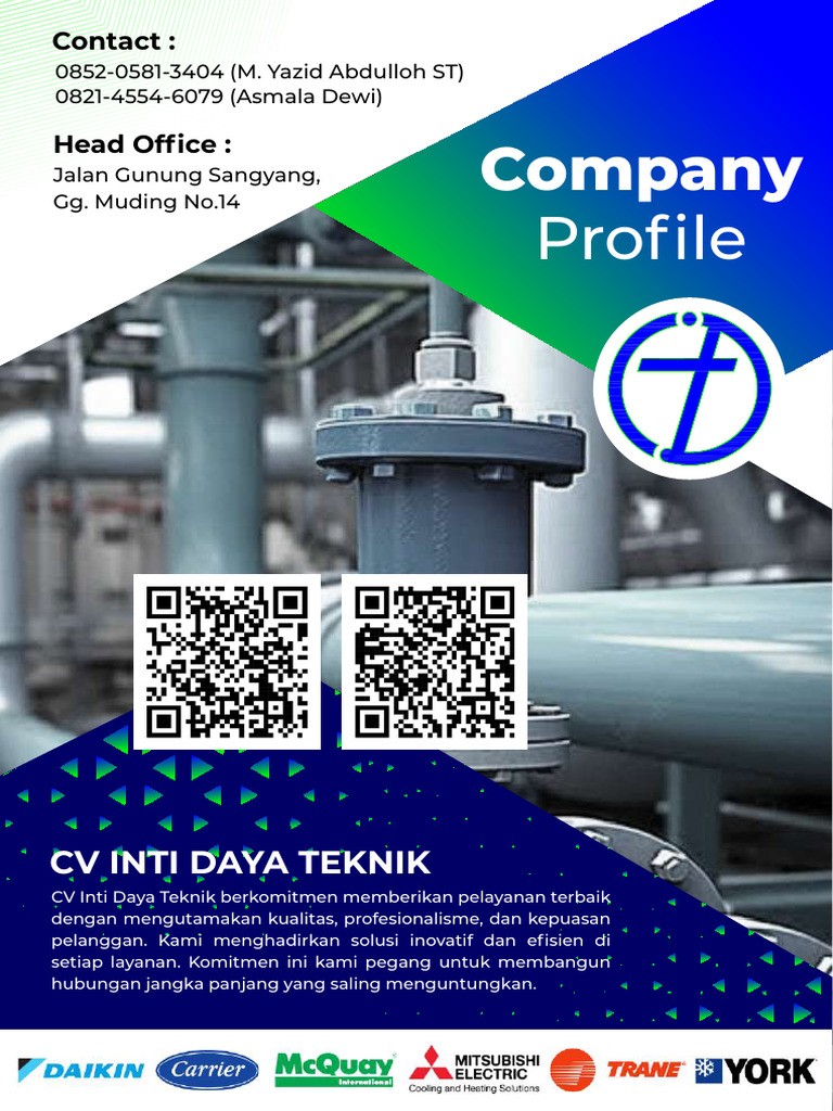 Profil Perusahaan CV Inti Daya Teknik | PDF