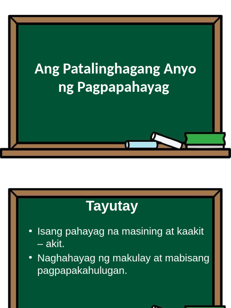 Patalinghagang Anyo NG Pagpapahayag | PDF