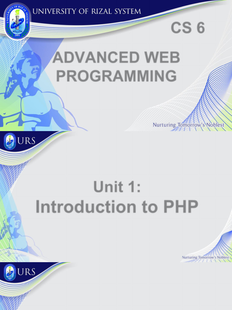 Lesson 01 PHP Introduction Environment Setup | PDF | Php | Software