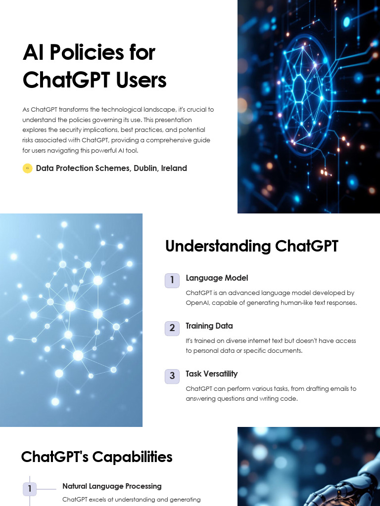 AI Policies For ChatGPT Users | PDF | Computer Security | Security