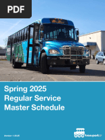 James Bus Line Schedule-Route | PDF | Bus | Bus Transport