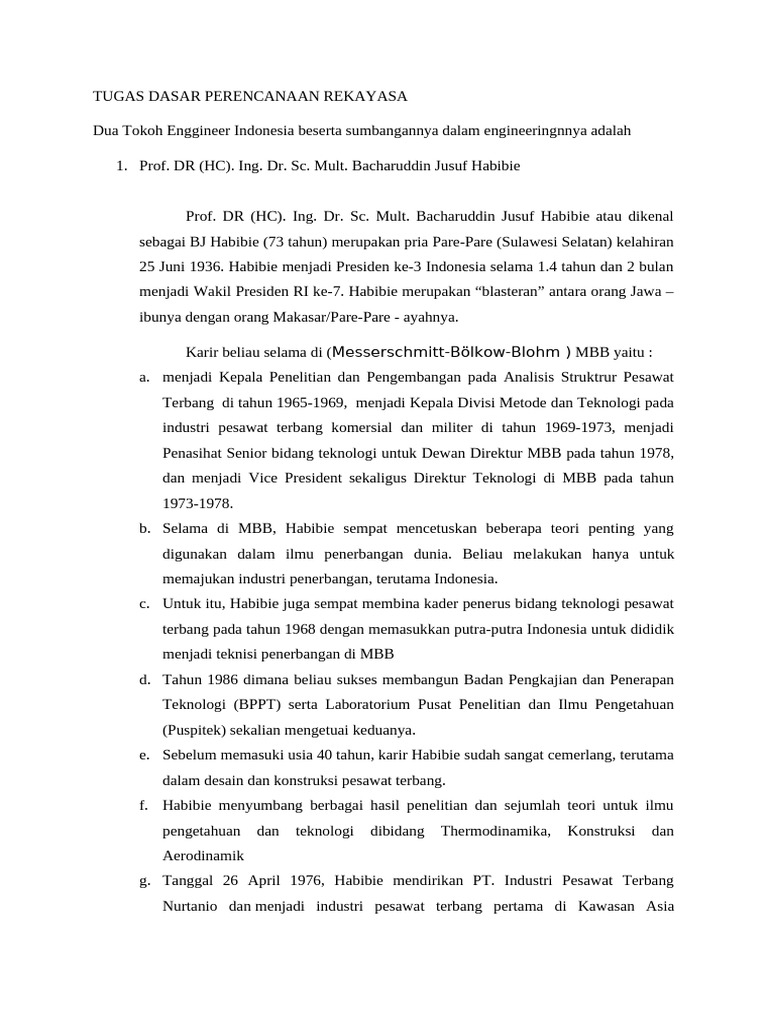 TUGAS1 - DASAR PERENCANAAN REKAYASA | PDF