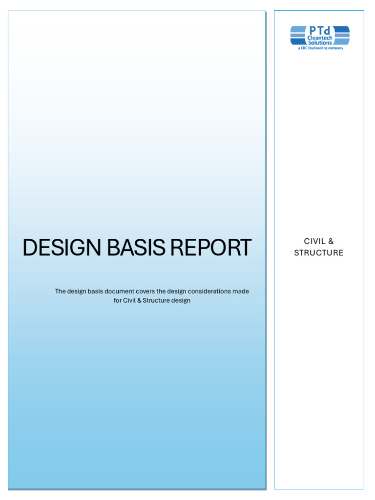 Design Basis for Civil Steel Structure | PDF | Screw | Earthquake ...