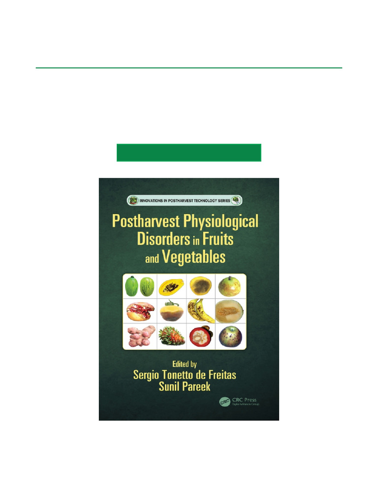 Install Postharvest Physiological Disorders in Fruits and Vegetables ...