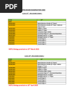 GR 9-12 - Time Table 2025-26 | PDF | Educational Stages