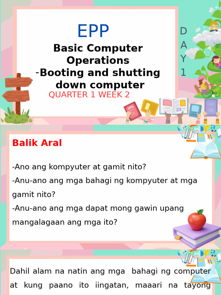 Q1 W2 Epp Matatag | PDF