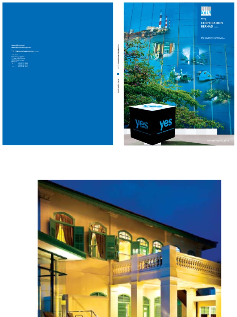 YTL Corporation Berhad - Annual Report 2011 | PDF | Economies | Business